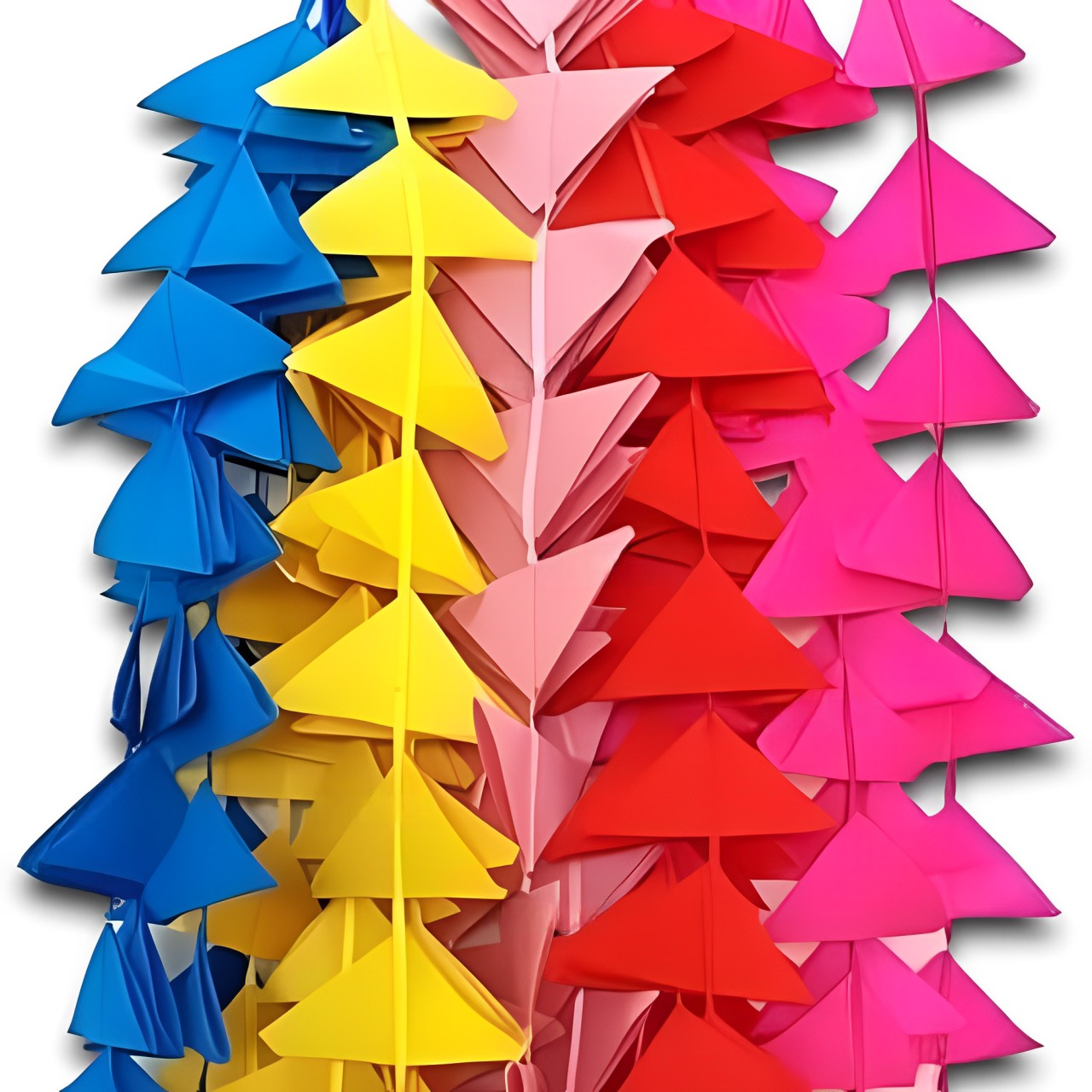 Decorative Triangle Toran,Triangle Cloth Garlands 4Ft. Hanging For Meh ...