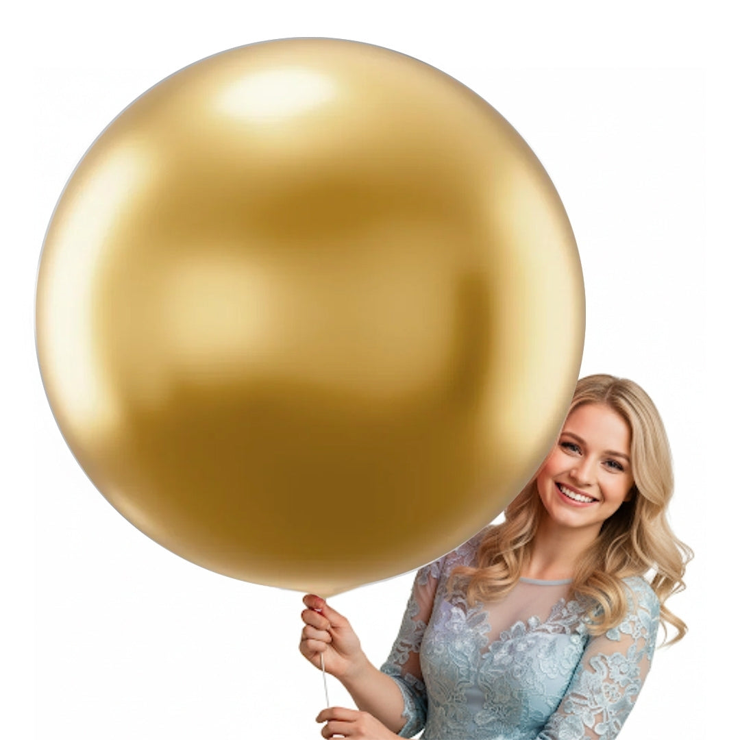 Golden Bladder Latex/ Rubber Balloon - 36 inches - 1PC – Wanna Party