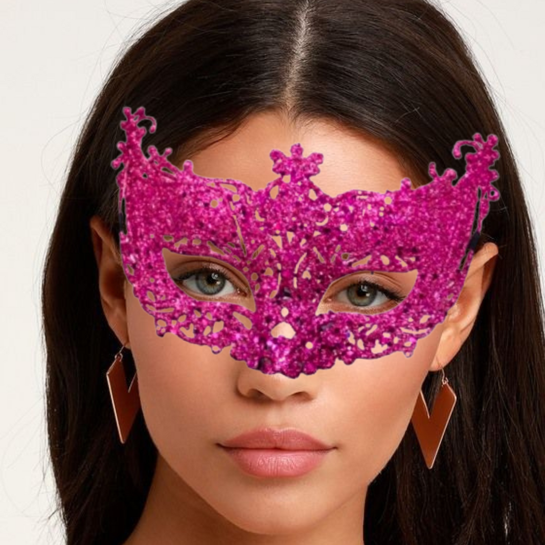 Masquerade Party Supplies | Mask, Photo Props & Feather Boa – Wanna Party