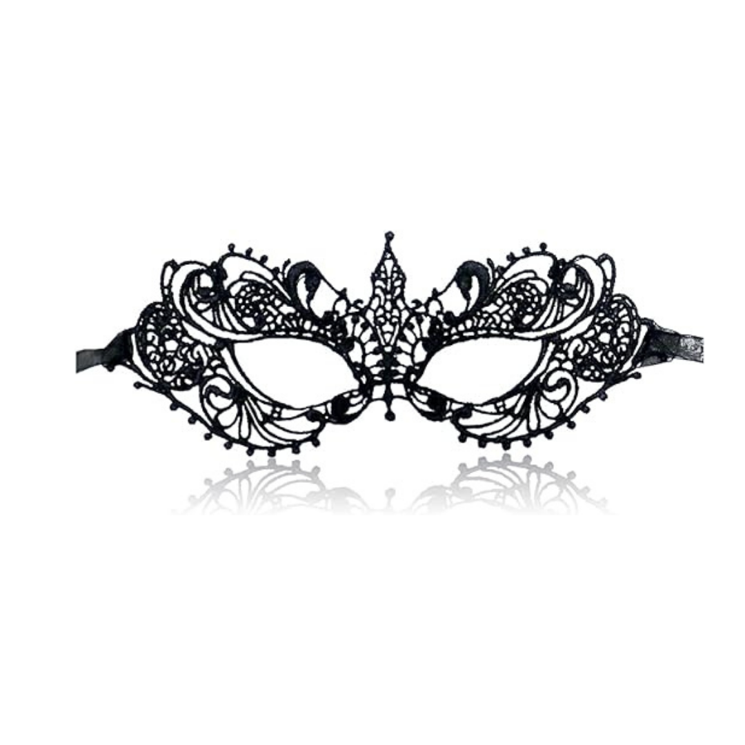 Masquerade Black Lace Women Eye Mask – Wanna Party