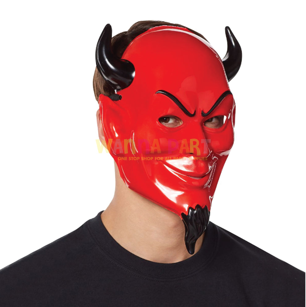Scream Queen Devil Scream Queen Devil Mask Red - 1PC – Wanna Party