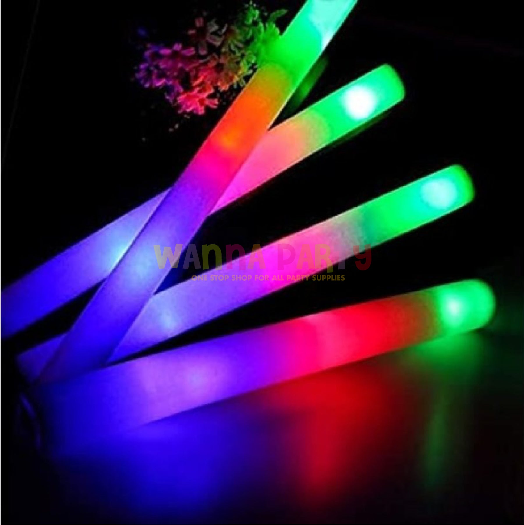 Light Up LED Foam Stick for Dancing – Wanna Party