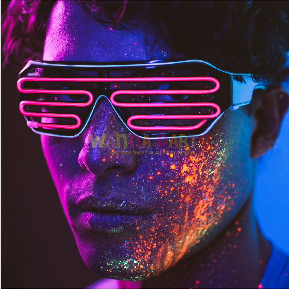Wire LED Shutter Shades | Wanna Party.
