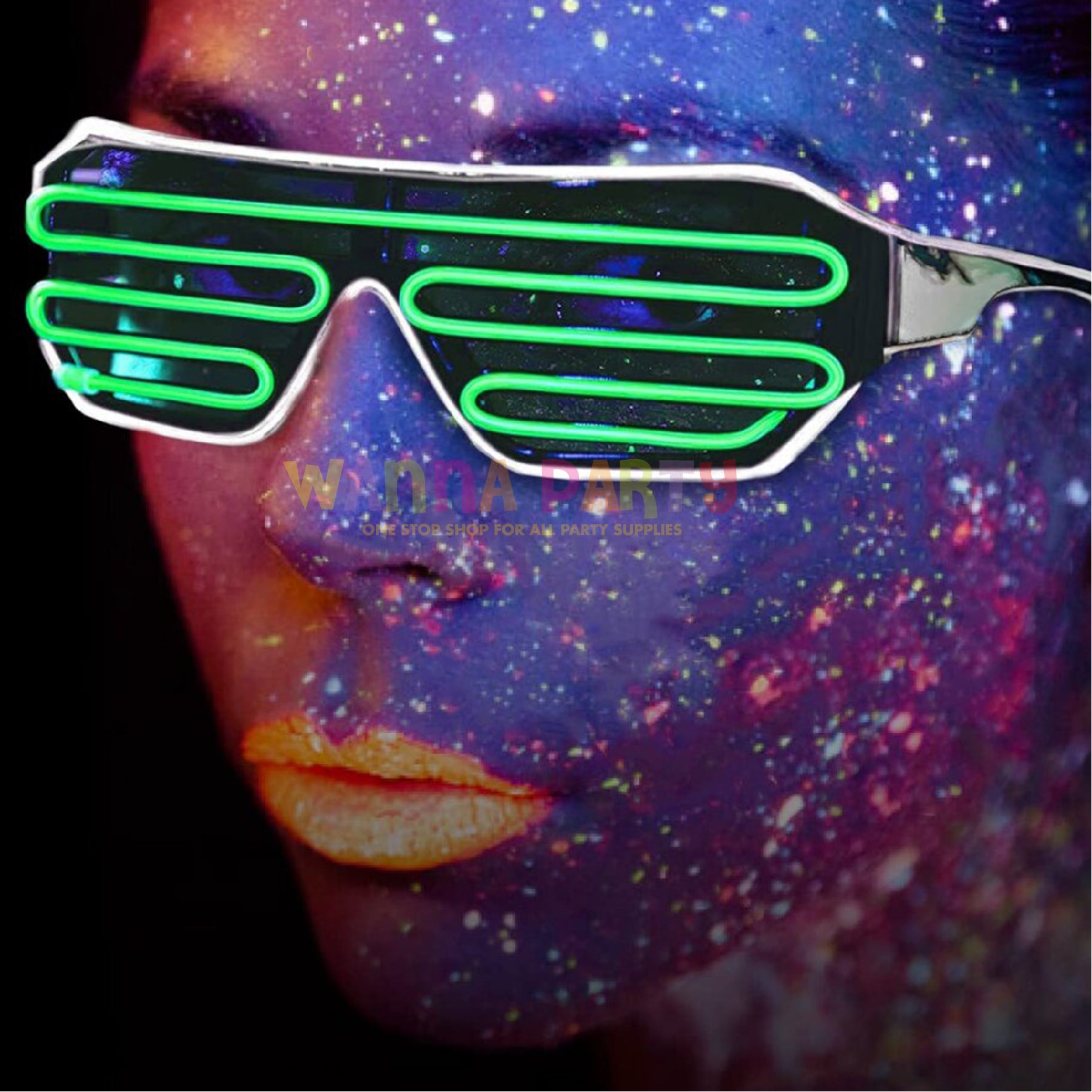 Wire LED Shutter Shades | Wanna Party.